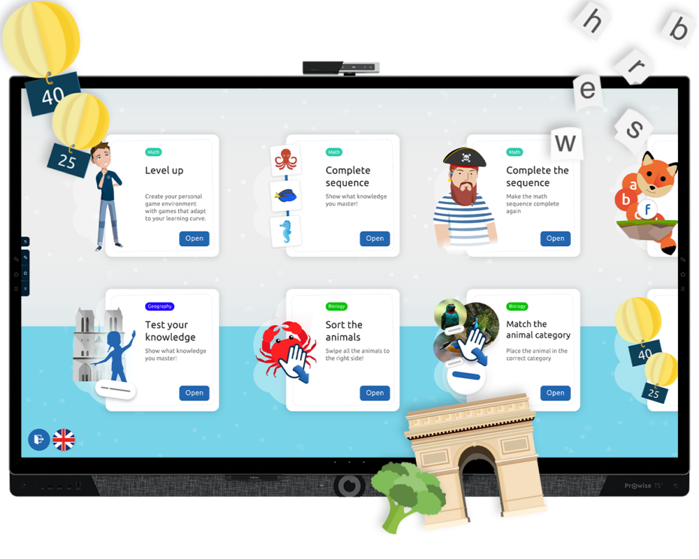 Prowise Move games | Prowise